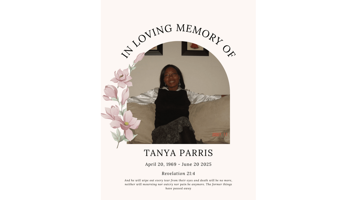 Tanya Parris Obituary - Markham, ON | Chapel Ridge Funeral Home