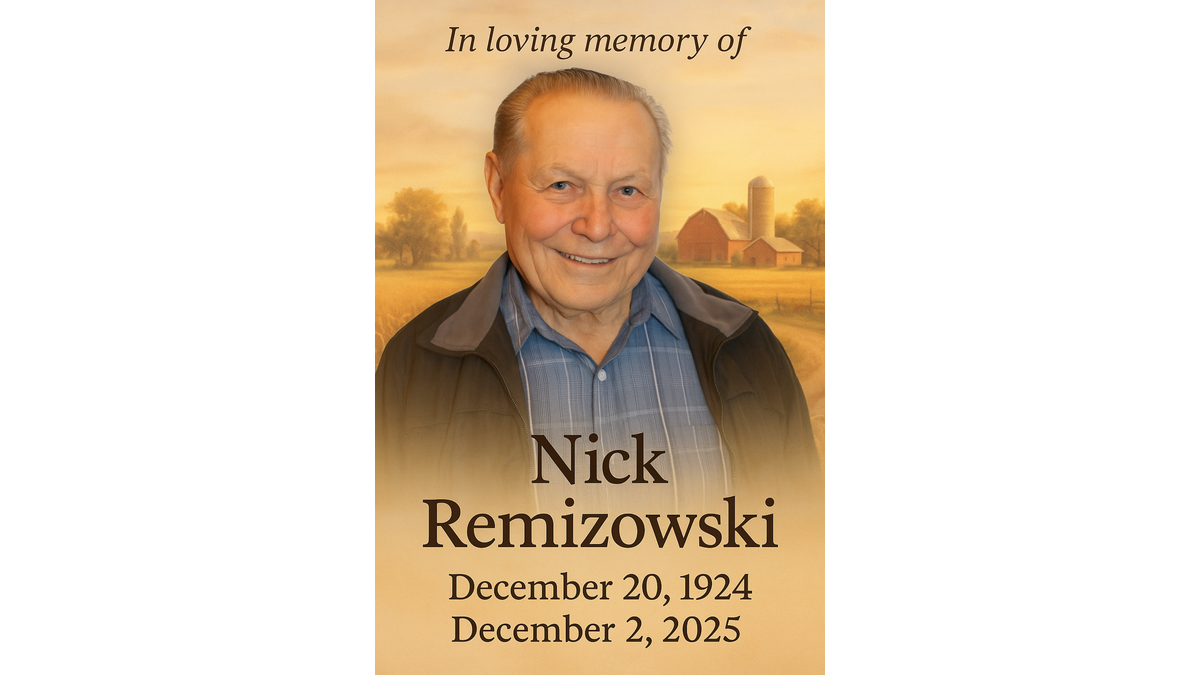 Nicholas Remizowski Obituary - TISDALE, SK | Barron's Funeral Chapel ...